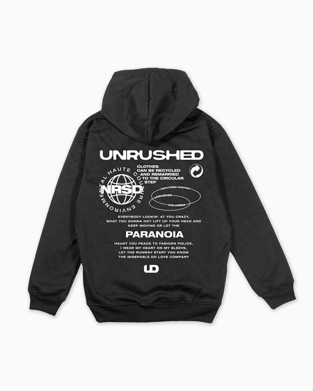 PARANOIA HOODIE – UNRUSHED.CO